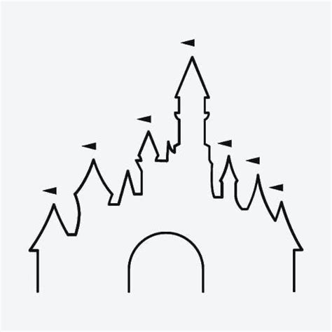 Pin By Mary Granato On Doodlesஇ Disney Castle Logo Disney Castle