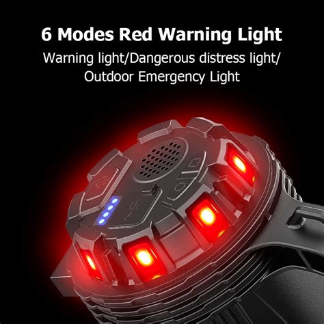 Smilingshark 887 Explosion Proof Flashlight Searchlight 5000m Rechargeable Torchlight Waterproof