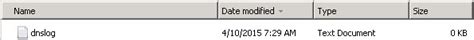 Windows Dns Logs Deciphering
