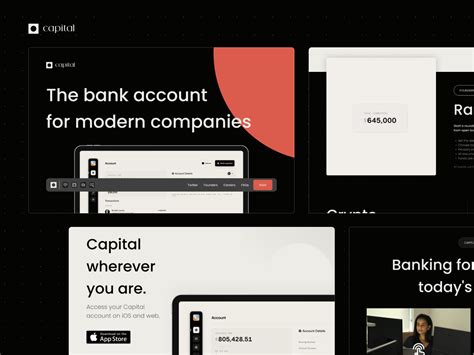 Capital Website By Brauner Megda On Dribbble