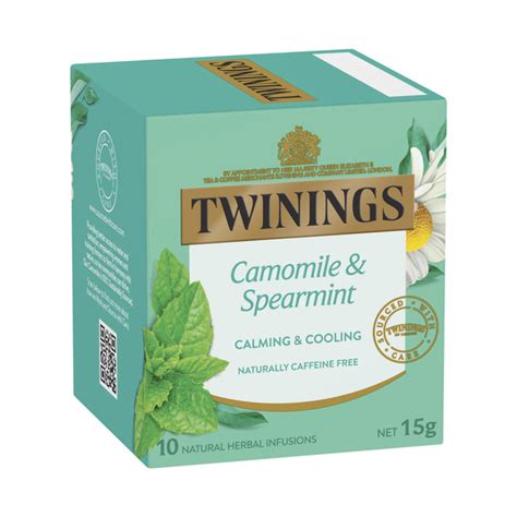 Buy Twinings Chamomile And Spearmint Herbal Infusions Tea Bags 10 Pack 15g Coles