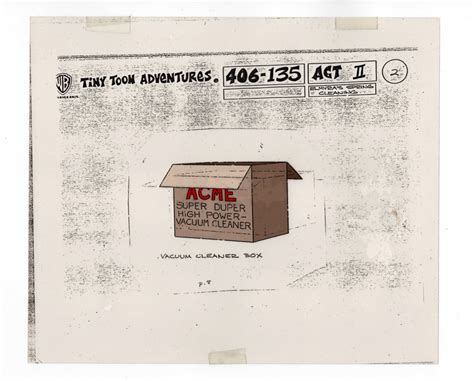 Tiny Toon Adventures Model Cel Id Juntinytoon20138 Van Eaton Galleries