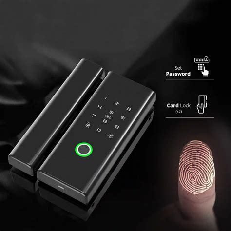 Smart Glass Door Lock Glass To Glass Frame Okasha Smart