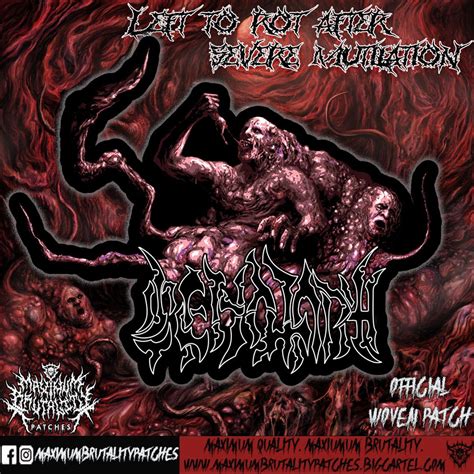 Cenotaph Perverse Dehumanized Dysfunctions Official Woven Patch