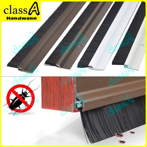 Classahw Rubber Aluminium Door Gap Bottom Seal Rubber Door Seal Dust