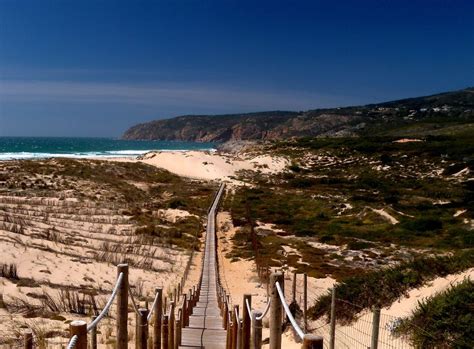 Praia Do Guincho Is Located About Thirty Kilometers North Of Lisbon