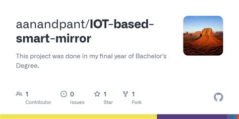 GitHub Aanandpant IOT Based Smart Mirror This Project Was Done In My Final Year Of Bachelor S
