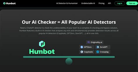 Humbot Revolutionary Ai Content Detection Tool And Humanizer