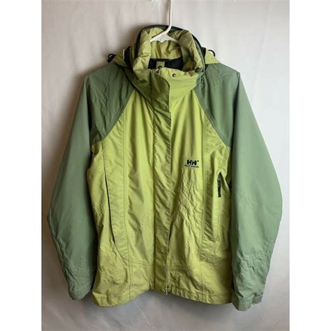 Helly Hansen Helly Hansen Packable Hood Green Jacket Grailed
