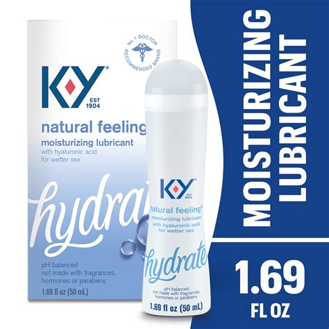 K Y Natural Feeling Lube Water Based Sex Lubrication For Sexual