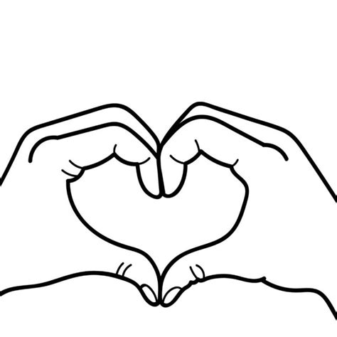 Desenho De Amor Fácil Para Imprimir Colorir E Se Divertir Artesanato