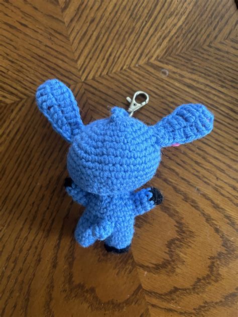 Stitch Lilo Stitch Keychain Nana S Crochet Shoppe