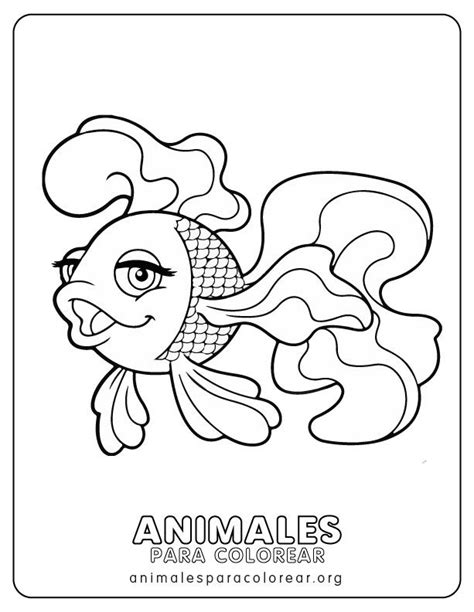 Plantilla De Pez Para Colorear