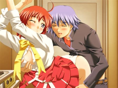 Rule 34 Breasts Female Game Cg Red Hair Sakurazuka Kaoru Sex Yin Yang