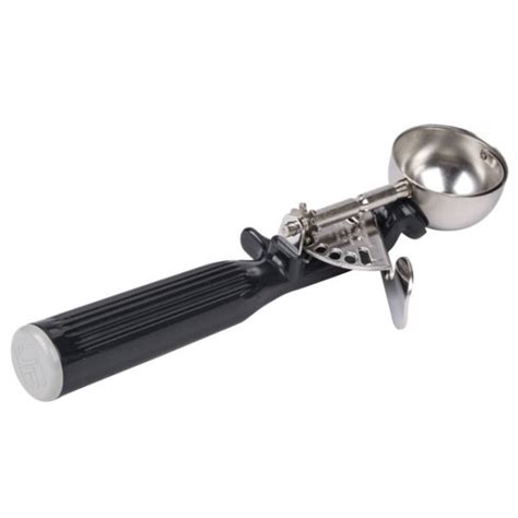 Disher 30 1 Oz Black Handle Klg Foodservice