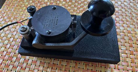 Base For Flameproof Army J 5 A Morse Code Key By Oldcoder Download
