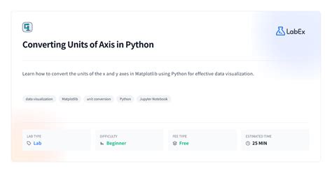 Conversão De Unidades De Eixo Em Python Labex