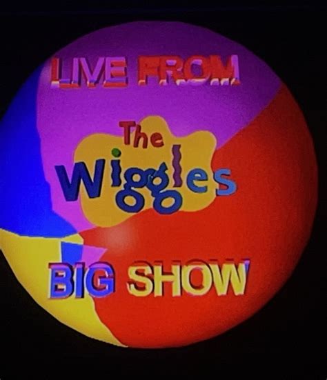 The Wiggles Big Show Logo On A Ball
