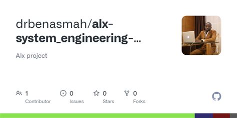 Github Drbenasmahalx Systemengineering Devops Alx Project