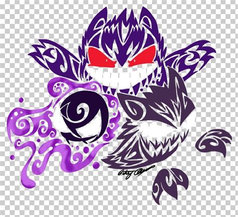 Pokemon Black And White Gengar Haunter PokÃ©mon Gastly Png Grunge Paper