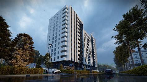 Multy Storey Building On Behance