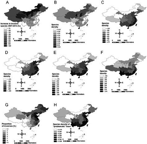Distribution And Recent Spread Of Invasive Species Recent Spread And Download Scientific