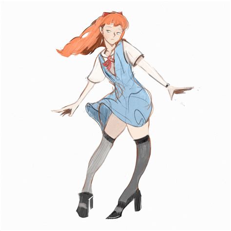 Quick Art Of Asuka By Me Mnnabb R Illustration