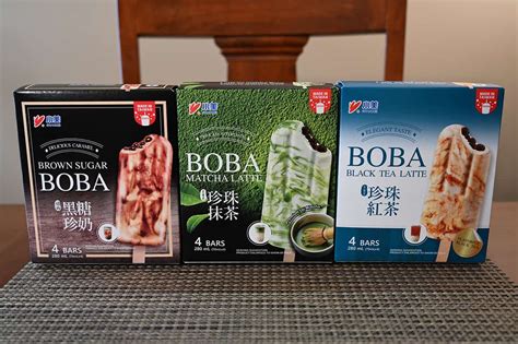 Costco Shaomei Boba Lovers Treats Frozen Bars Review Costcuisine