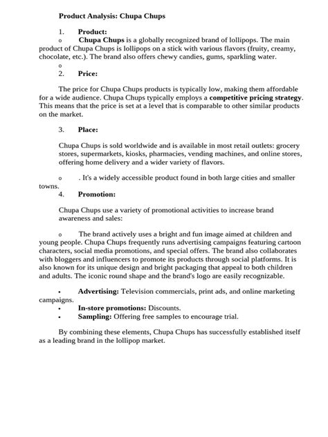 Product Analysis Pdf