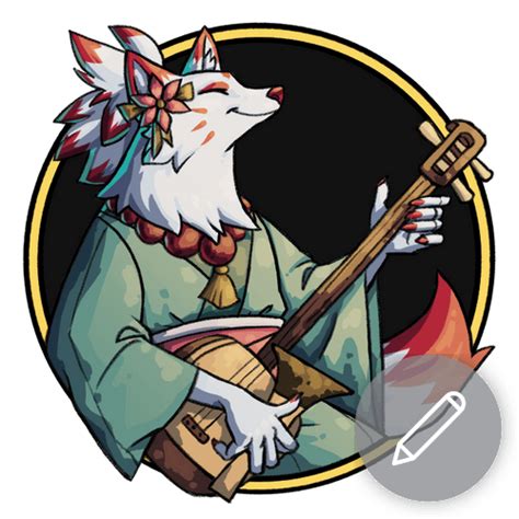 Kitsune Bard Token Builder Customize And Randomize Czepeku Tokens