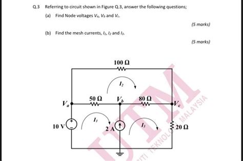 Solved Q Referring To Circuit Shown In Figure Q Answer Chegg Com