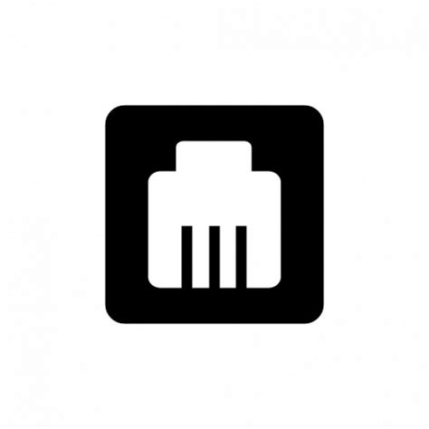 Ethernet Icon Free Icons Library