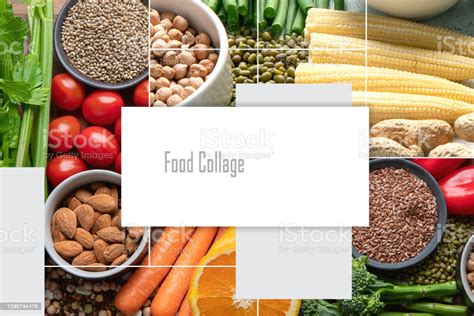 채식주의자와 채식주의자를 위한 건강한 음식의 콜라주 브로콜리에 대한 스톡 사진 및 기타 이미지 브로콜리 아침식사 시리얼 옥수수 속대 Istock