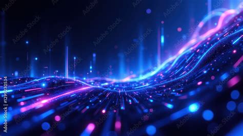 Energetic Technology Abstract With A Focus On Modern Infrastructure Concepts Like Ci Cd