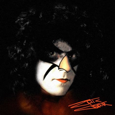 Eric Singer Hawk Makeup