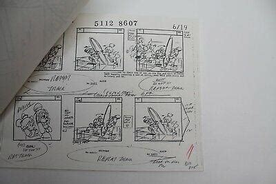 Alvin And The Chipmunks 1986 Tv Series Storyboards Script Hooping It