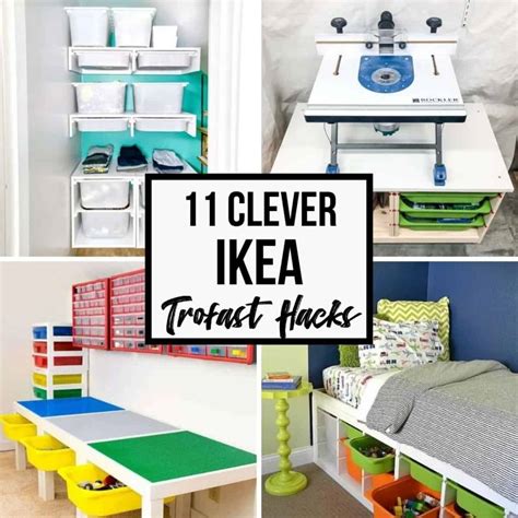 11 Clever Ikea Trofast Hacks To Get Organized The Handymans Daughter