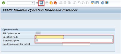 Set Operation Mode In SAP System SAPCODES