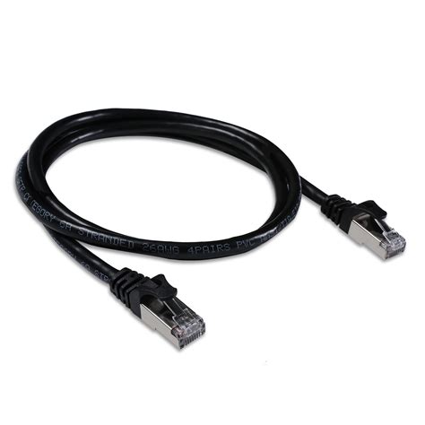 3ft 09m Cat6a Ethernet Network Patch Cable Snagless Unshielded Utp