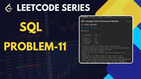 1661 Average Time Of Process Per Machine Sql Leetcode Easy Explaination College