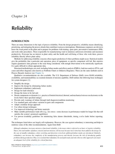reliability pdf reliability engineering risk