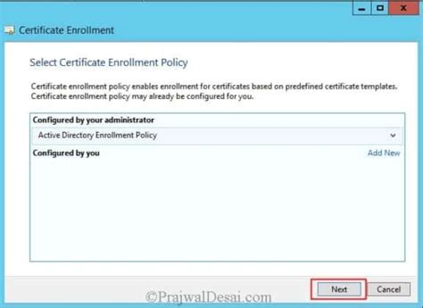 deploying web server certificate for site systems that run iis