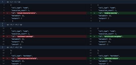 support notebook format 4 5 adding cell ids · issue 9729 · jupyterlab