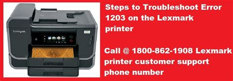 Troubleshooting Lexmark Printer Error