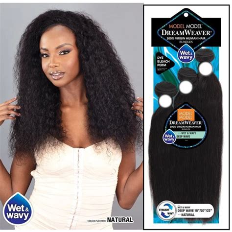 Dream Weaver Wet And Wavy Deep Wave 10 12 14 Natural Black Beauty