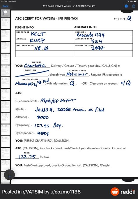 atc dialogue helper script for new pilots help me make this better