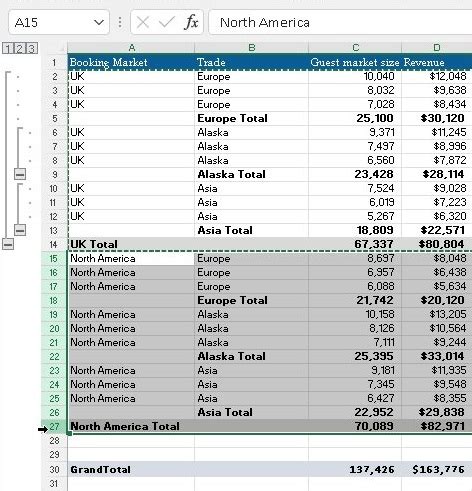 How To Group Rows In Excel