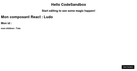 Essai React Ludo Codesandbox