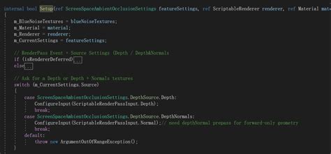在unity的urp中实现ssao（二）：使用urp内置的ssao 哔哩哔哩
