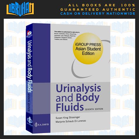 Urinalysis And Body Fluids Th Edition Susan King Strasinger